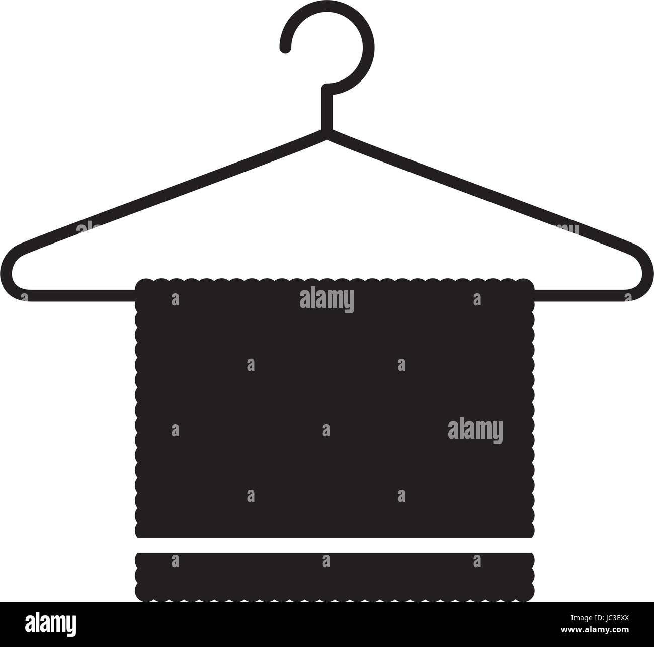 bath towel symbol Stock Vector Image & Art - Alamy