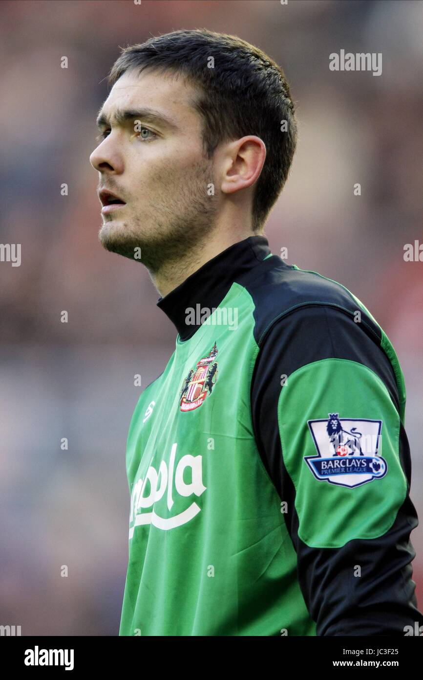 CRAIG GORDON SUNDERLAND FC SUNDERLAND FC STADIUM OF LIGHT SUNDERLAND ...