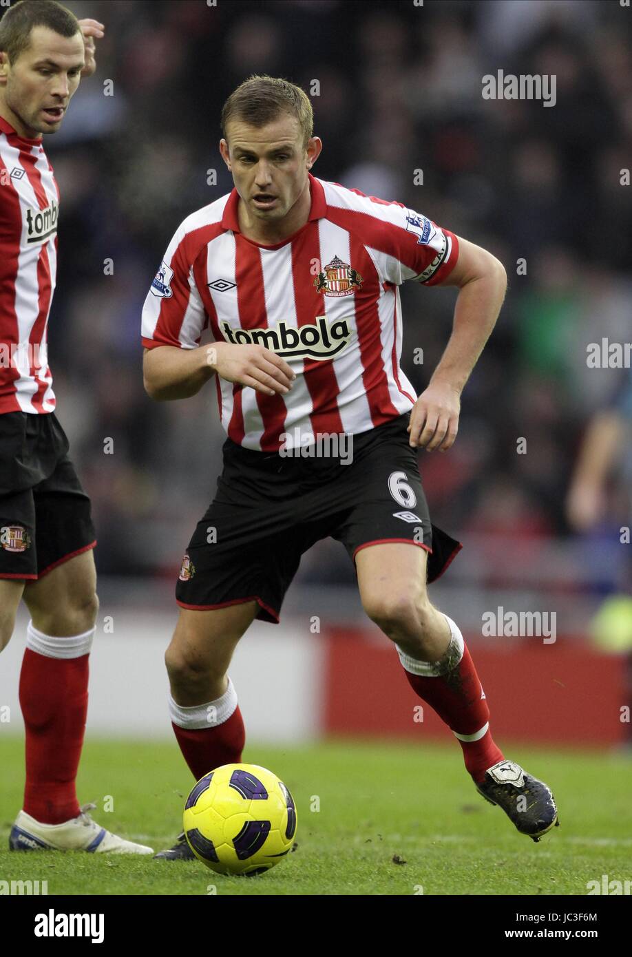 LEE CATTERMOLE SUNDERLAND FC SUNDERLAND FC STADIUM OF LIGHT SUNDERLAND ...