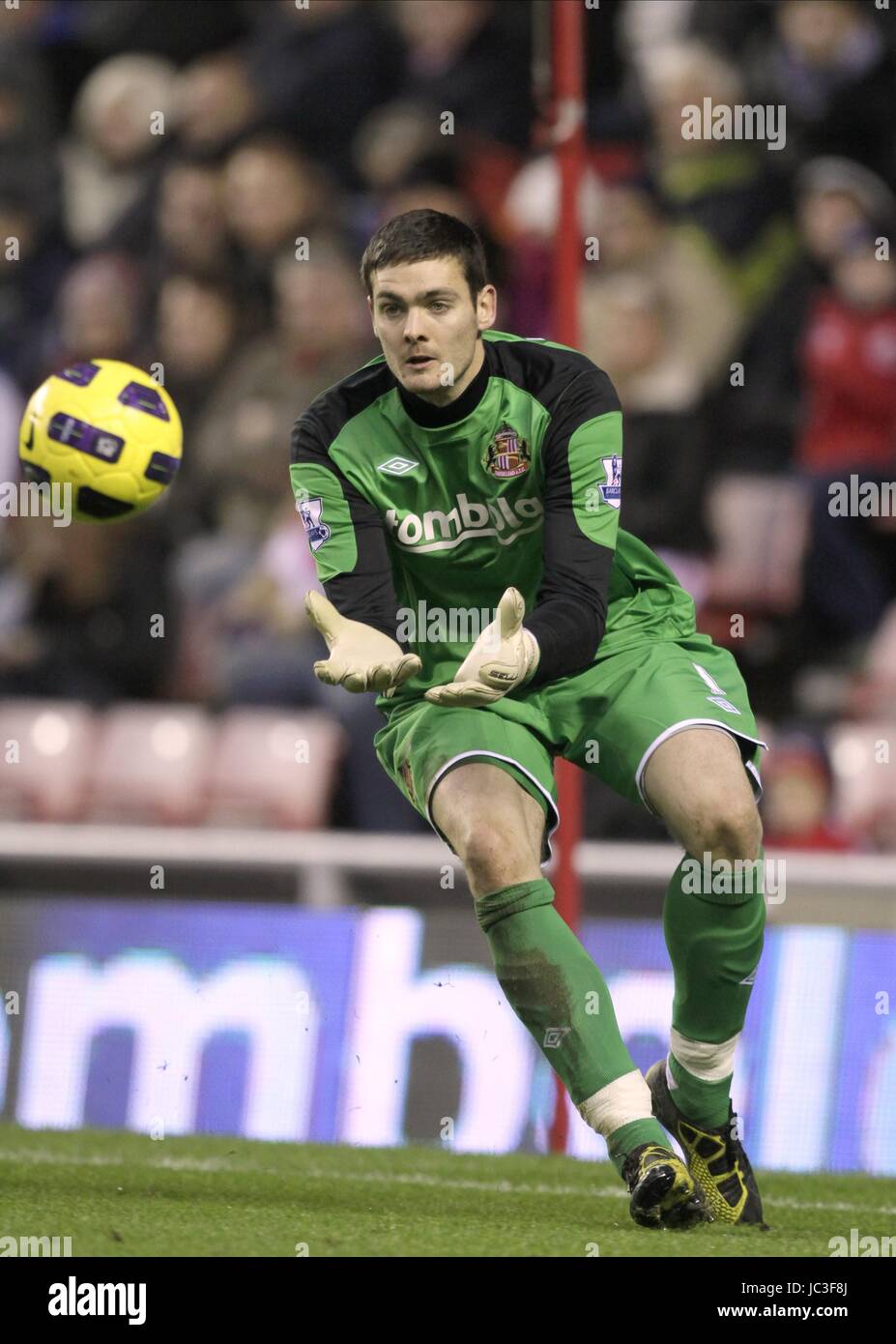 CRAIG GORDON SUNDERLAND FC SUNDERLAND FC STADIUM OF LIGHT SUNDERLAND ...