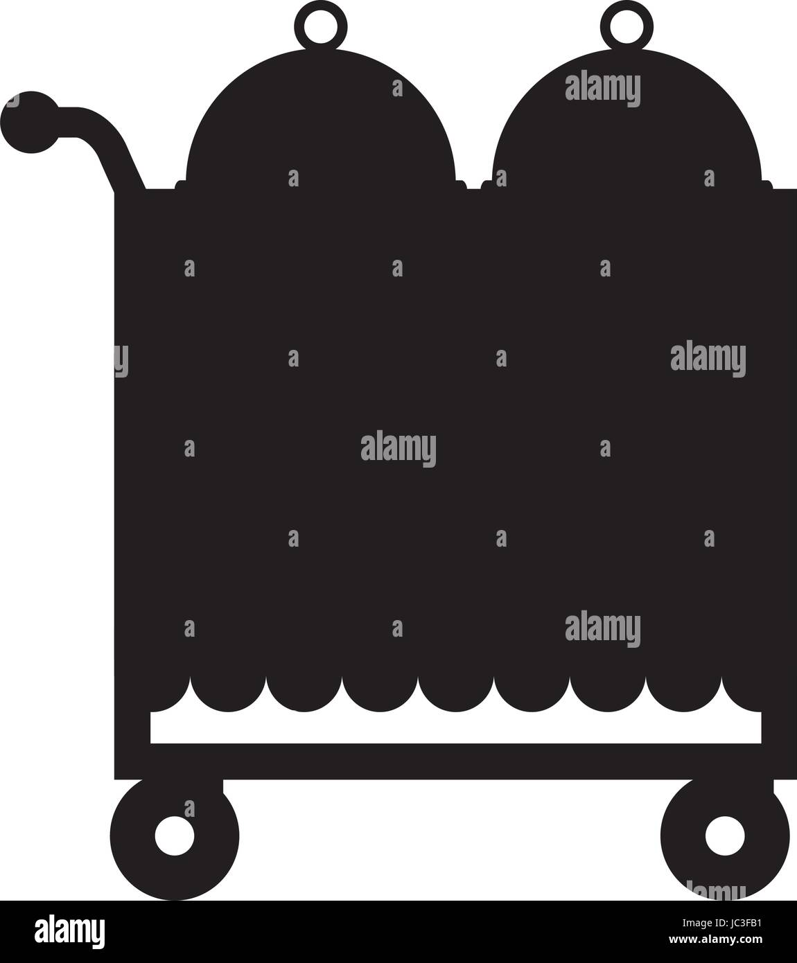 Food service trolley Stock Vector Image & Art - Alamy