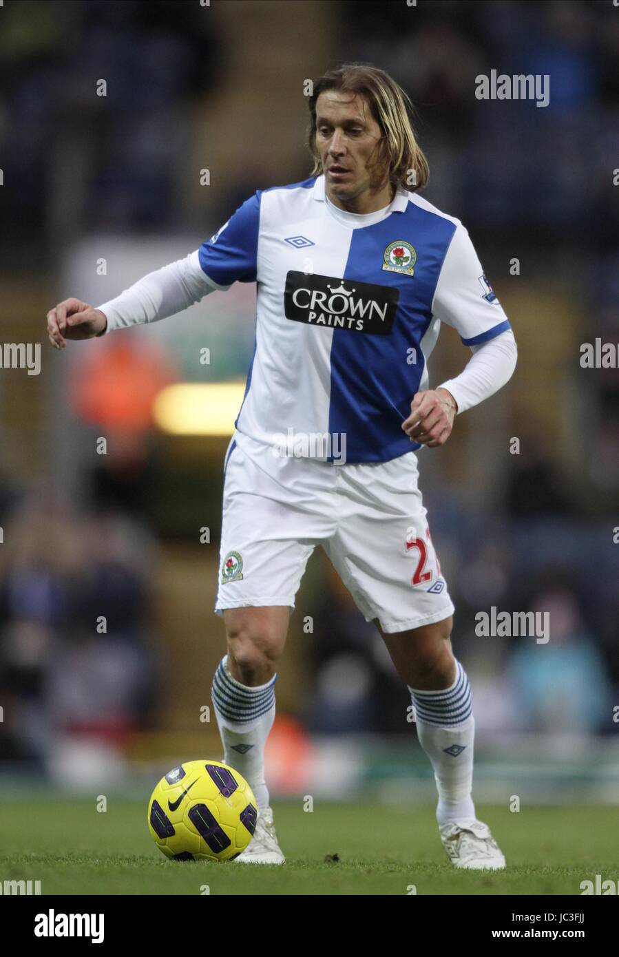Blackburn rovers michel salgado hi-res stock photography and images - Alamy