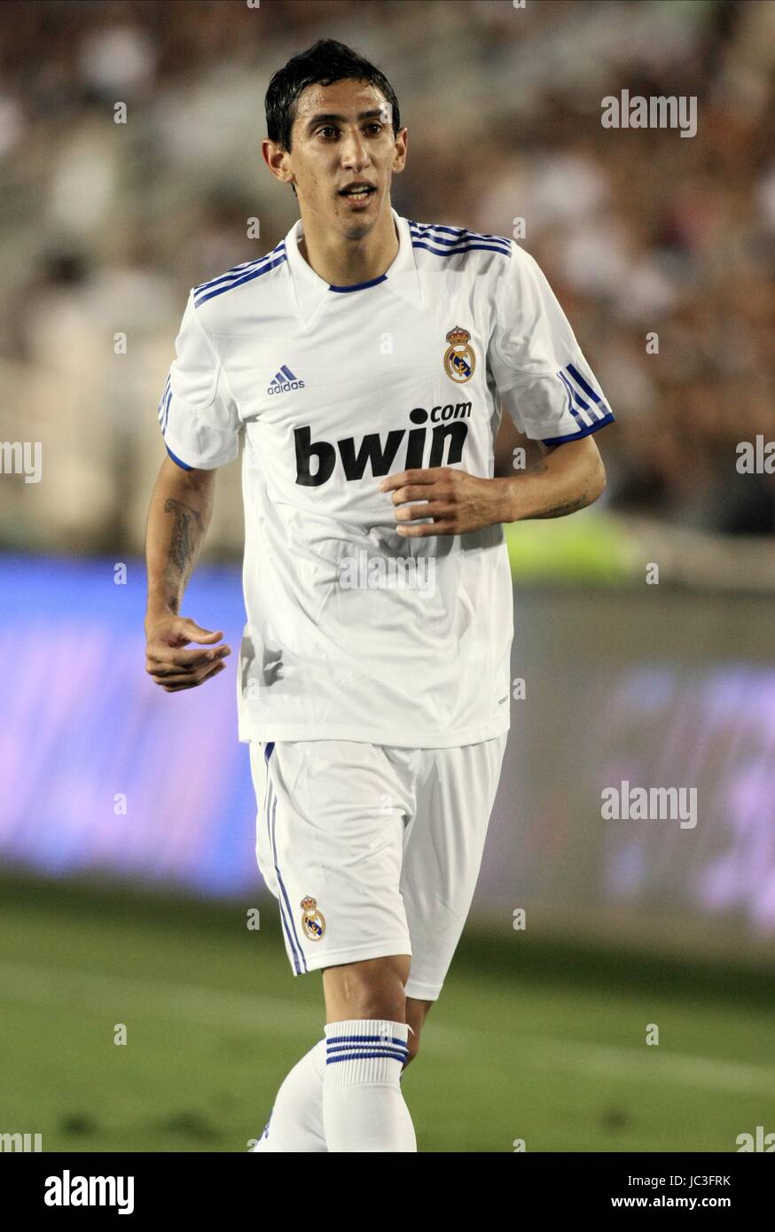 ANGEL DI MARIA REAL MADRID CF REAL MADRID CF LOS ANGELES CALIFORNIA USA ...