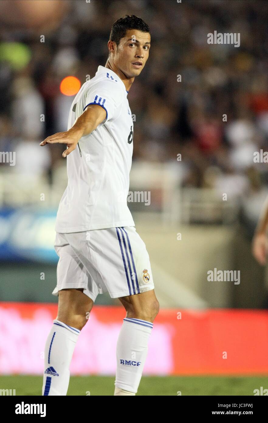 CRISTIANO RONALDO REAL MADRID CF REAL MADRID CF LOS ANGELES CALIFORNIA ...