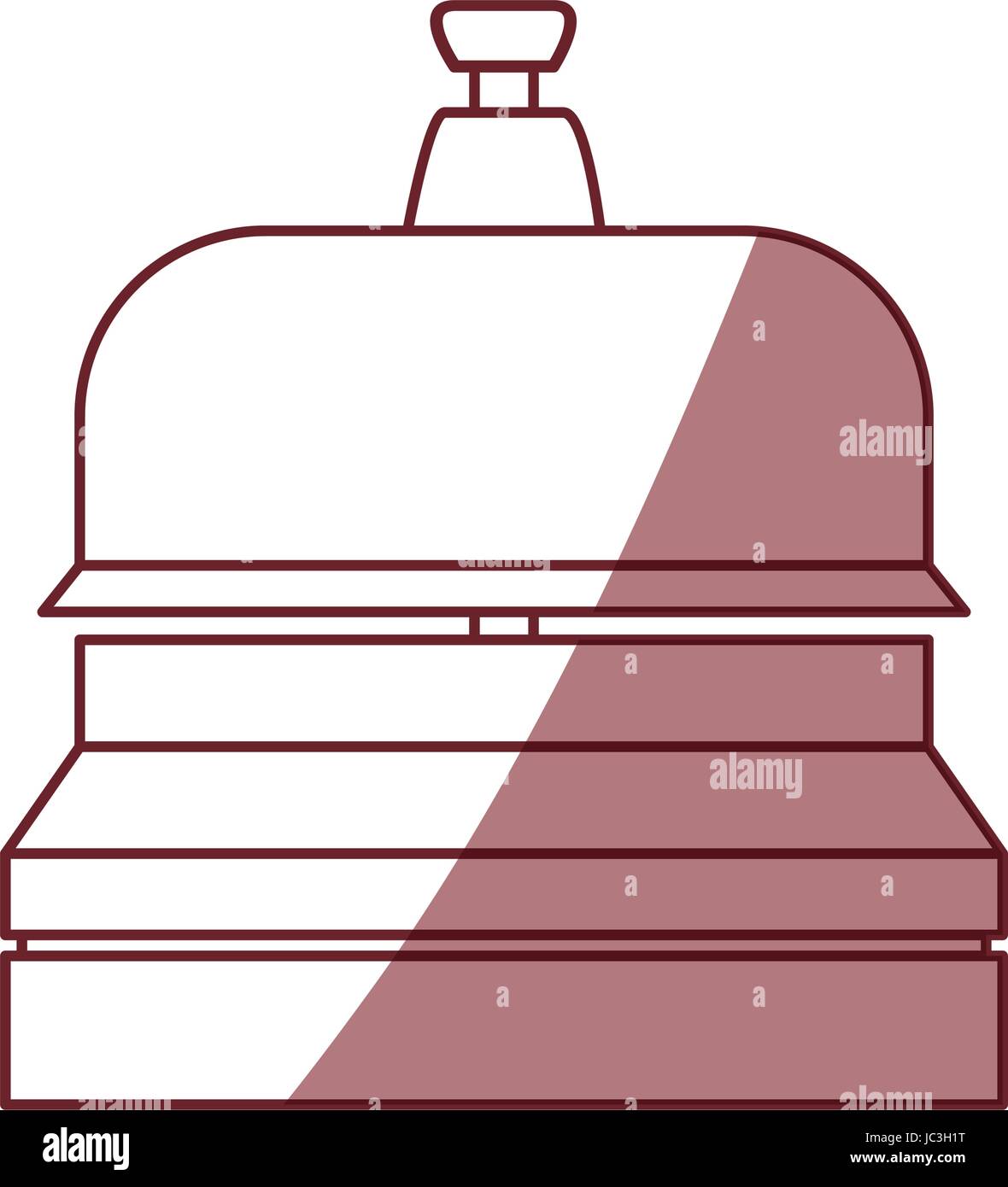 Hotel ring bell Stock Vector Image & Art - Alamy