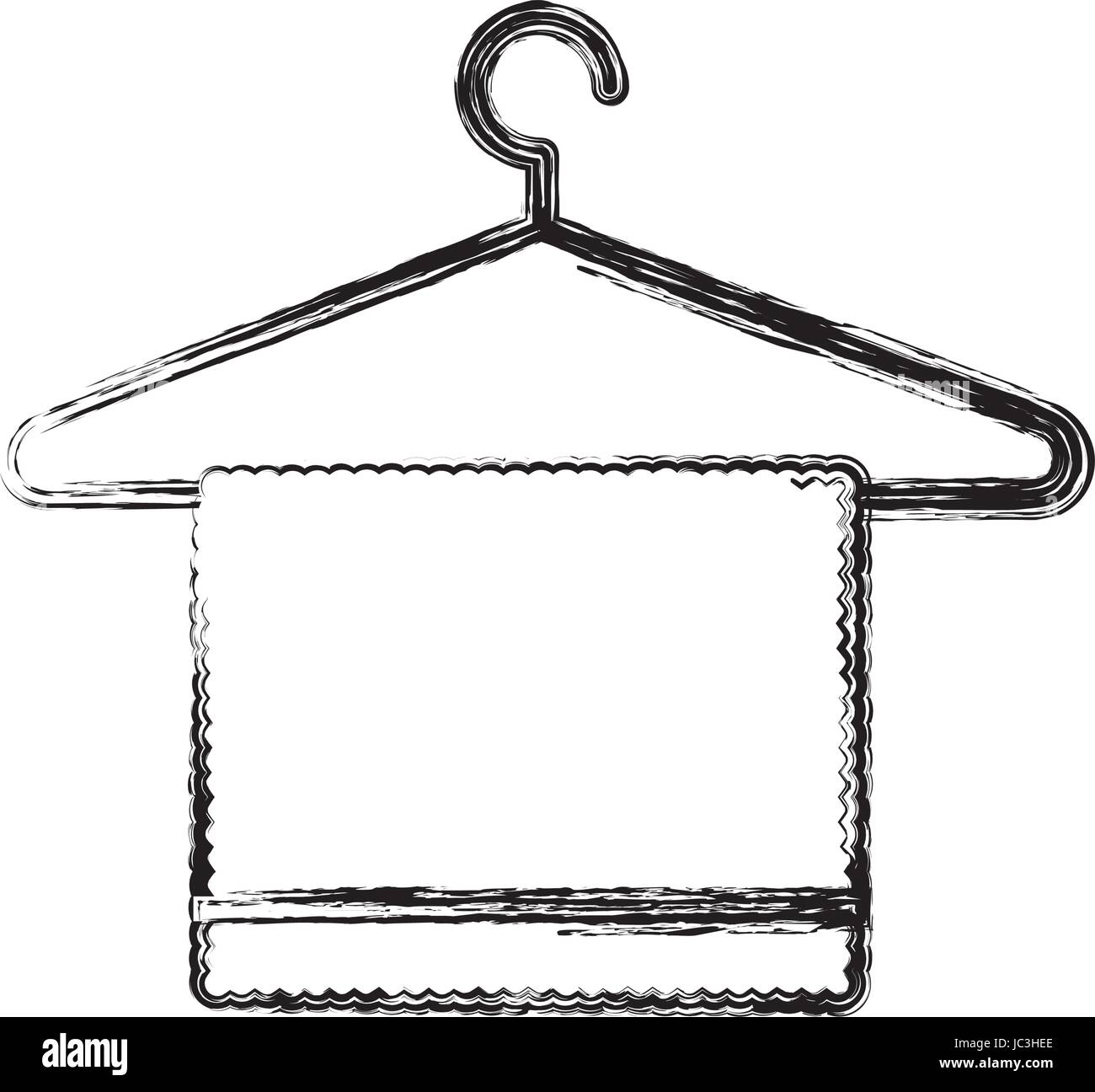 bath towel symbol Stock Vector Image & Art - Alamy