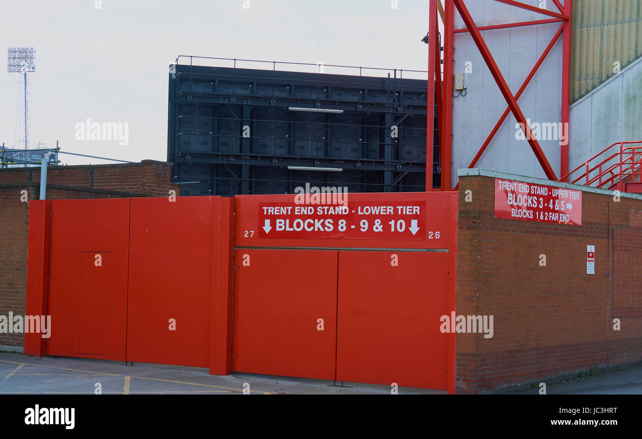 Trent End Stand, Nottingham Forest FC, Nottingham, Nottinghamshire ...