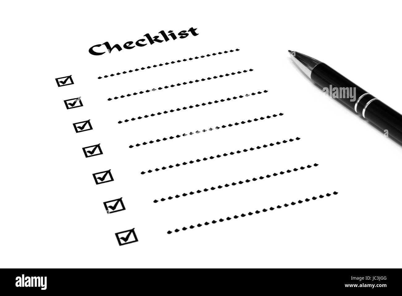 check-lists and todo lists Stock Photo - Alamy