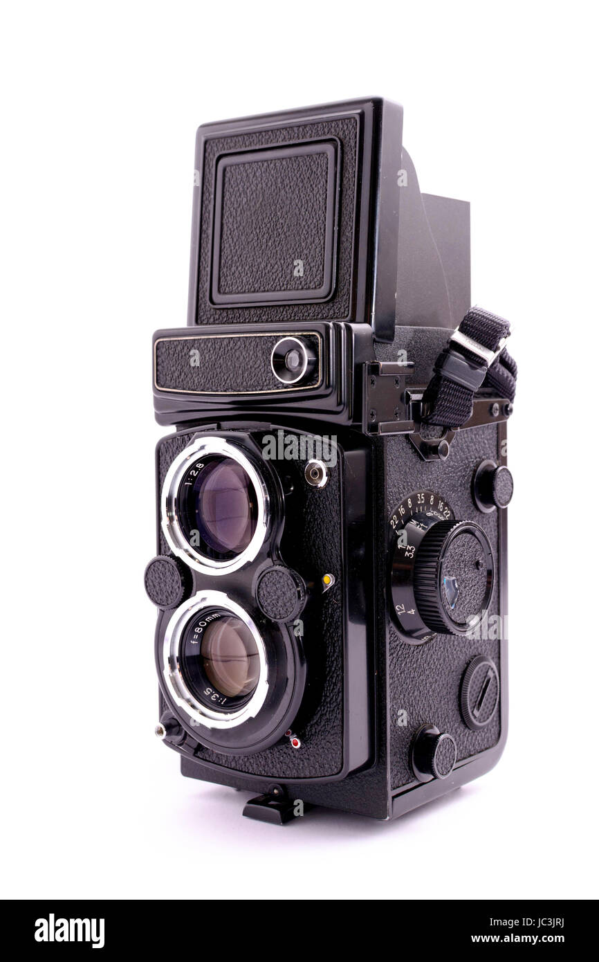 tlr twin lens reflex Stock Photo - Alamy