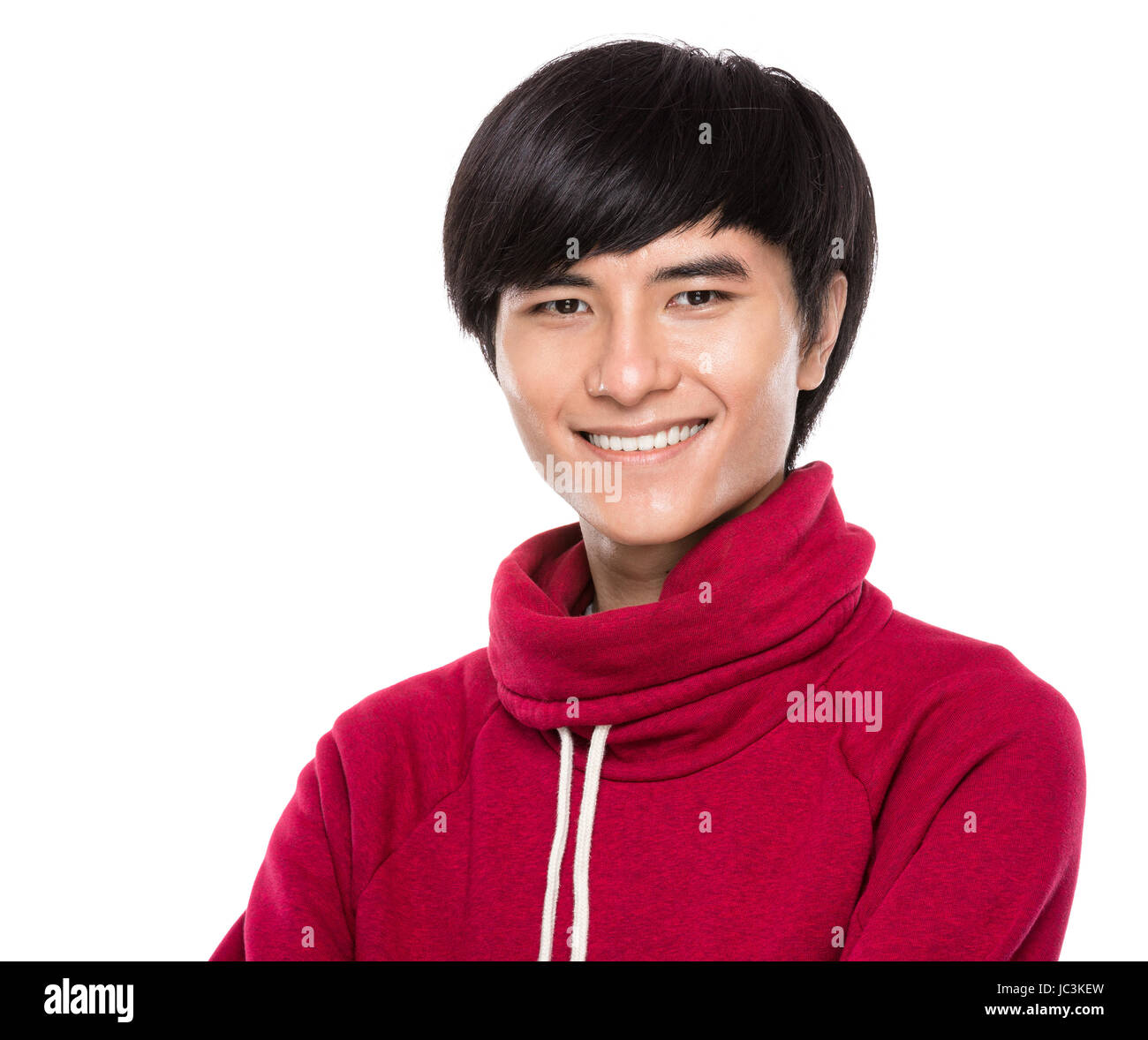 Young man smile Stock Photo - Alamy