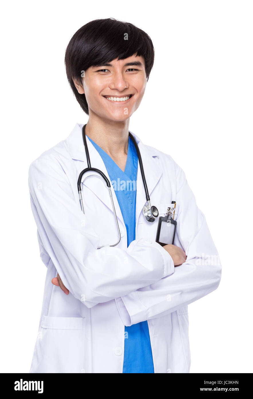 Asian doctor portrait Stock Photo - Alamy