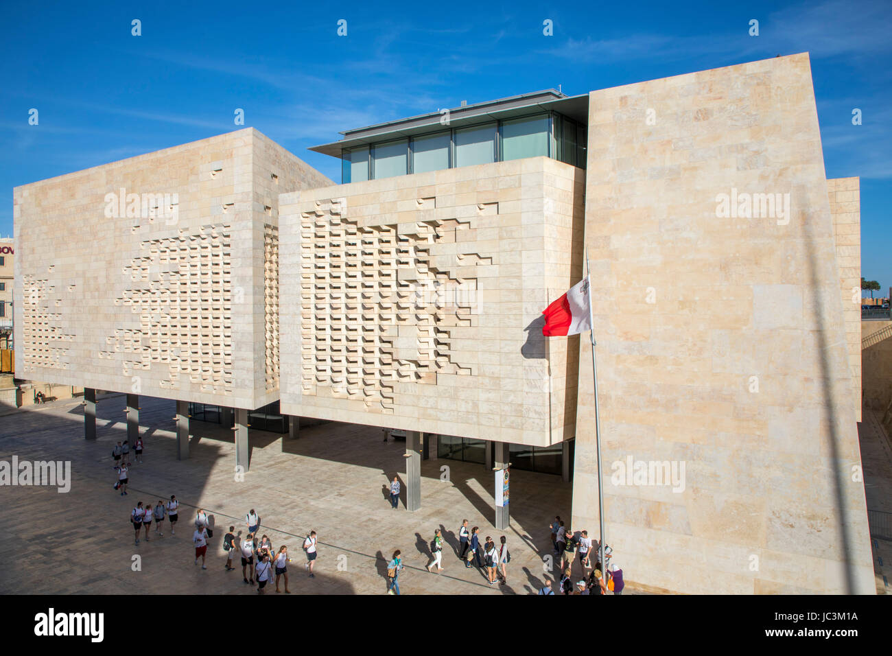 Malta, Valletta, capital, new Parliament, City Gate, Parliament ...