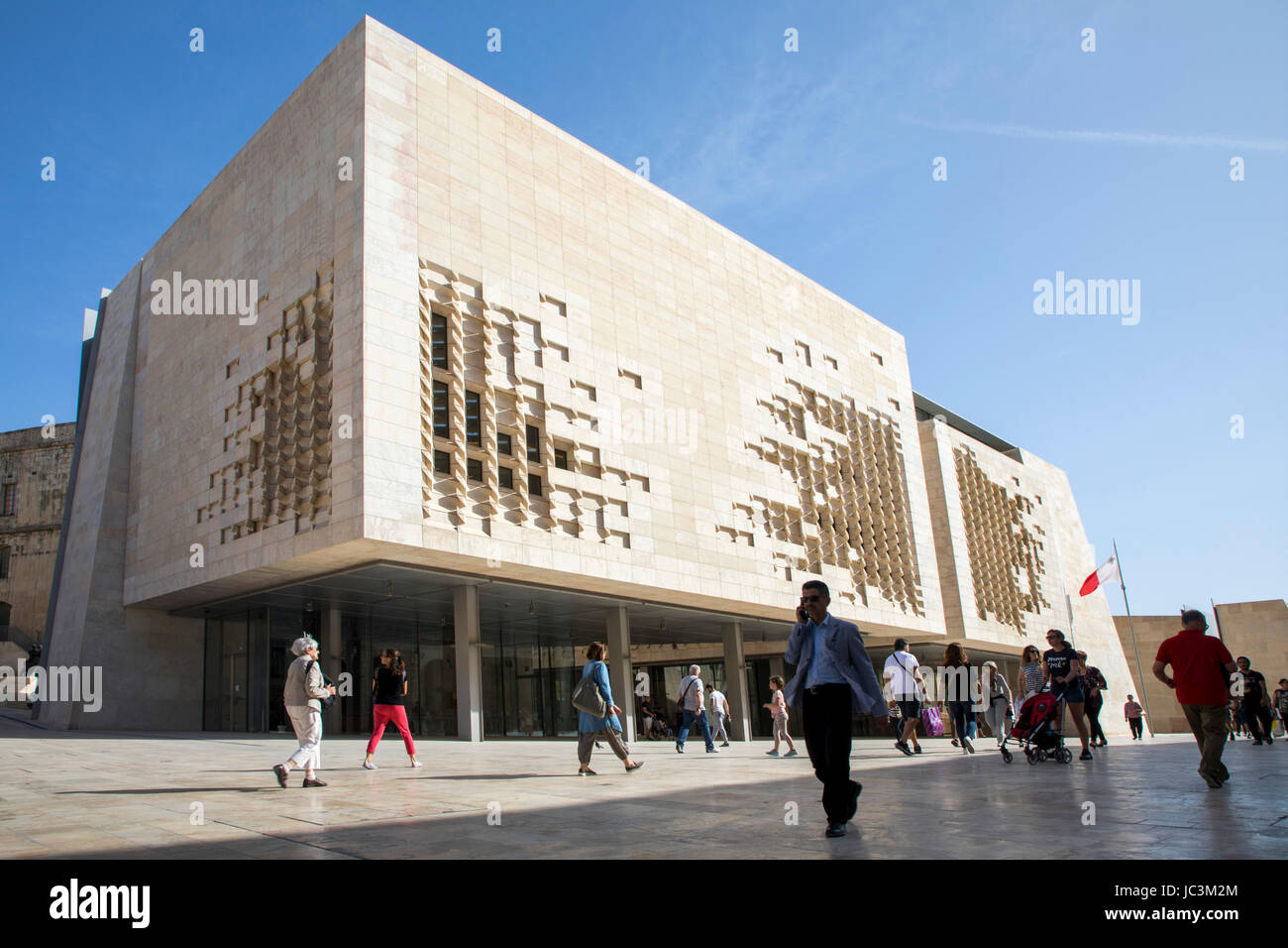 Malta, Valletta, capital, new Parliament, City Gate, Parliament ...