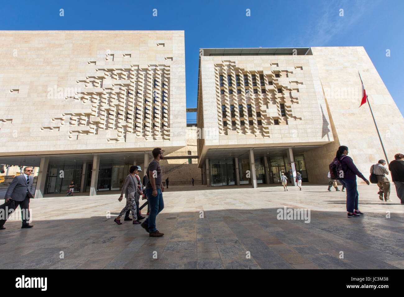 Malta, Valletta, capital, new Parliament, City Gate, Parliament ...