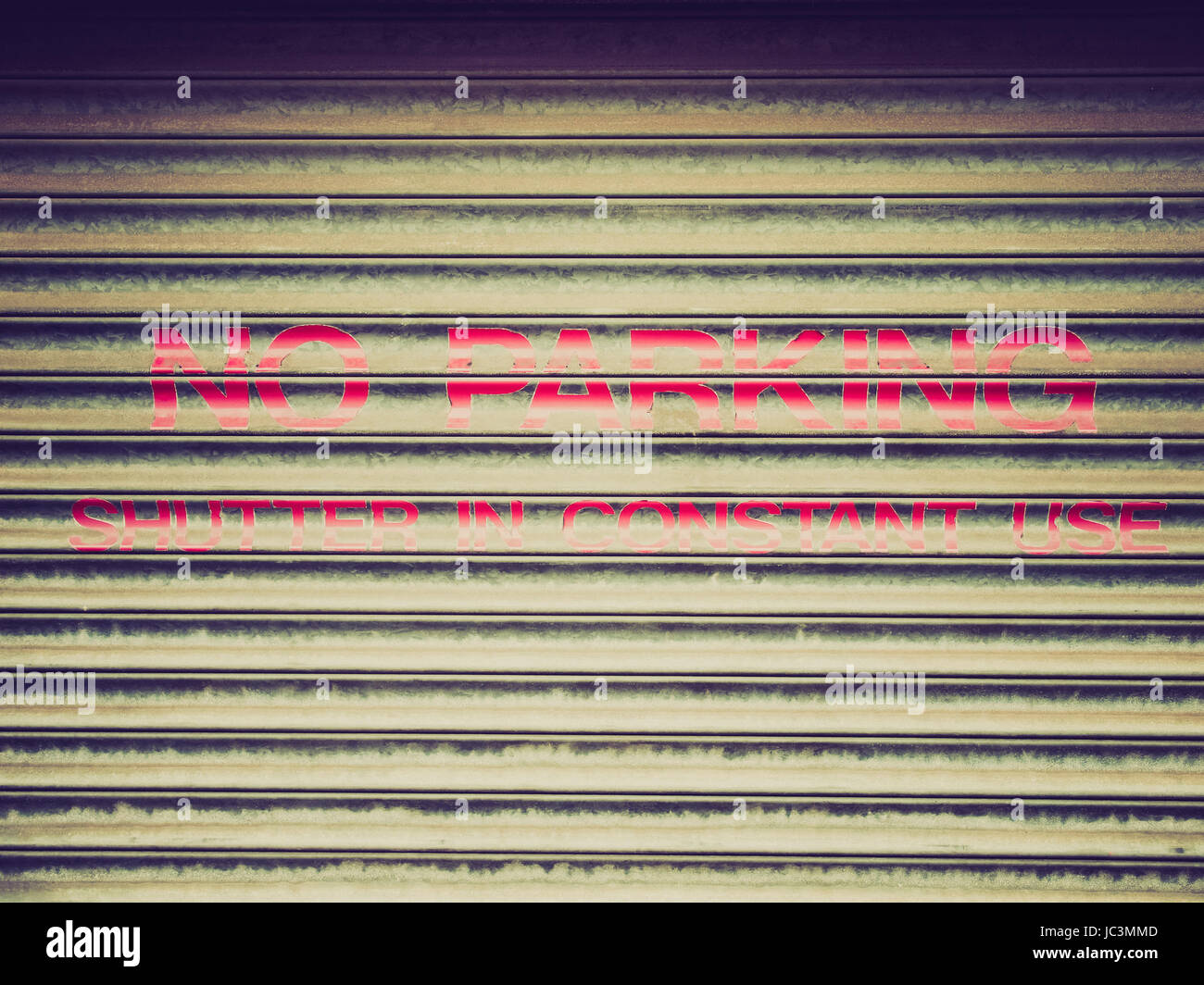 Vintage retro looking A road sign for a no parking area Stock Photo - Alamy