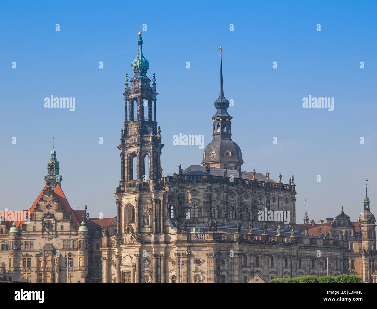 Dresden Cathedral of the Holy Trinity aka Hofkirche Kathedrale ...
