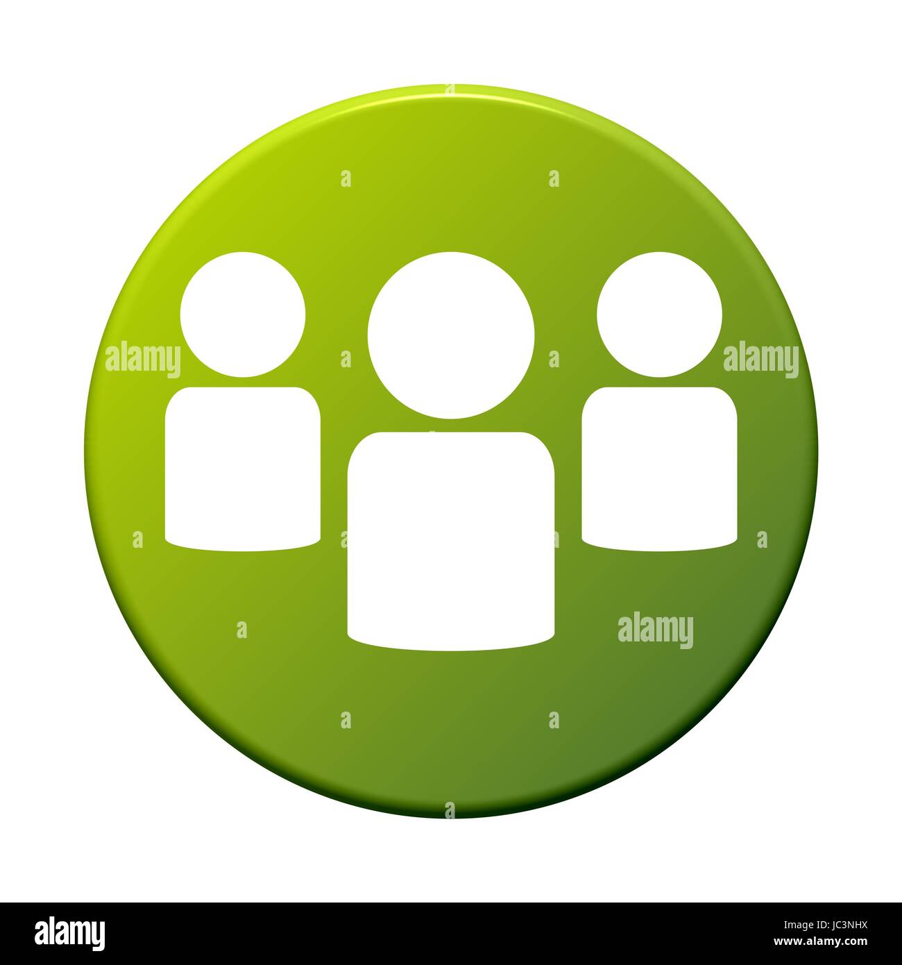 green round button: icons Stock Photo - Alamy