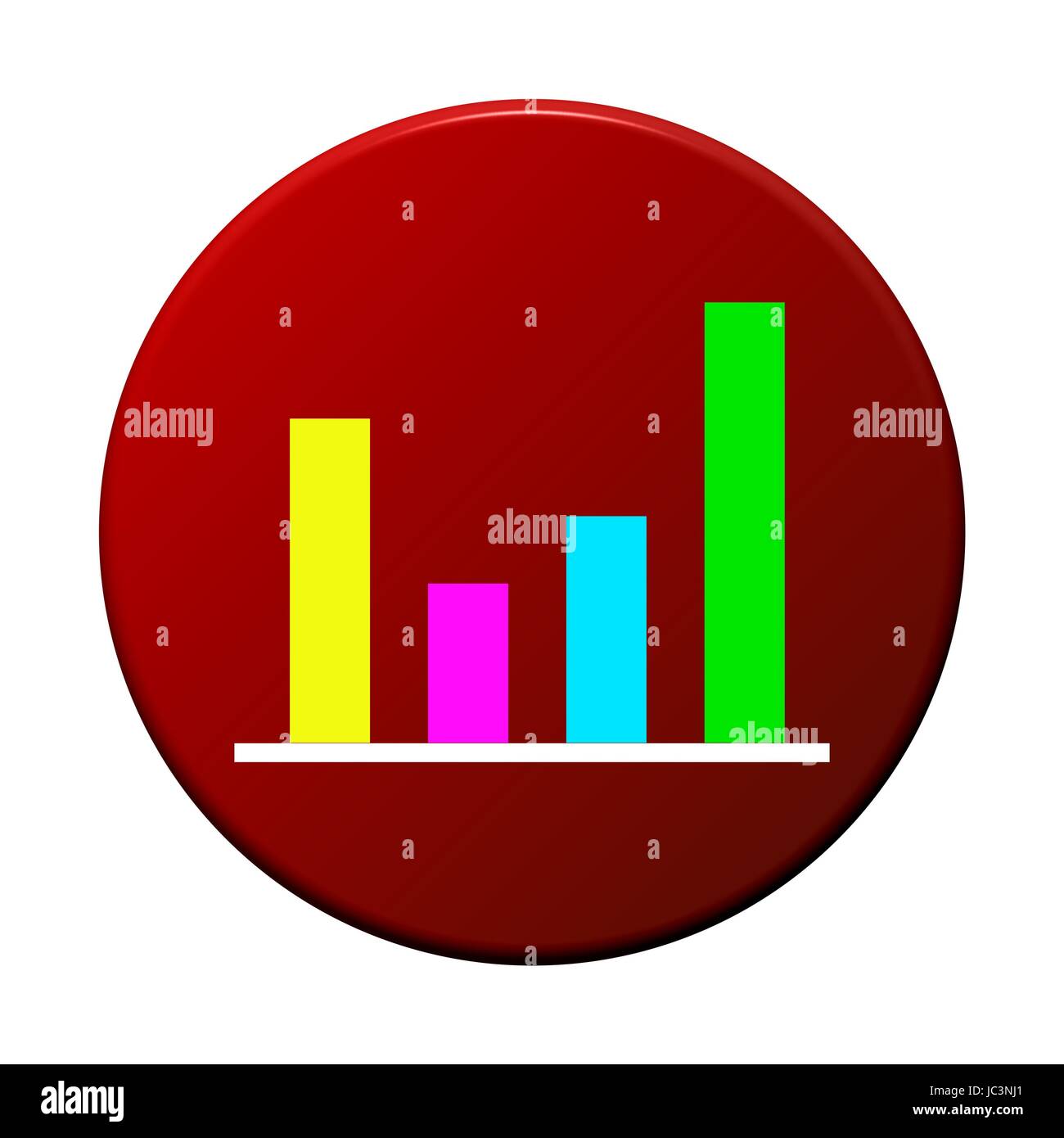 button around: bar graph Stock Photo - Alamy