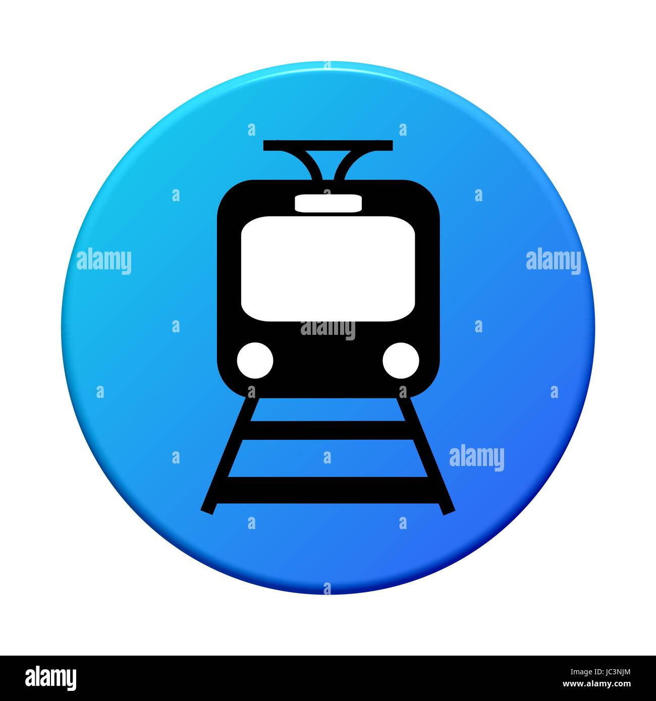 Train station stop Cut Out Stock Images & Pictures - Alamy