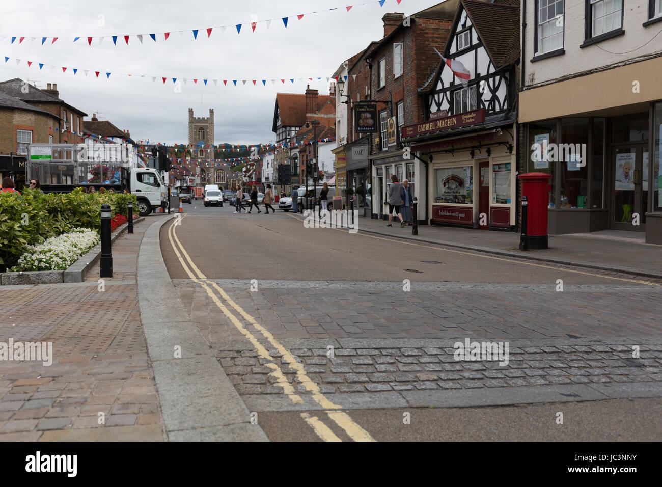 Henley on Thames Market Square Stock Photo - Alamy