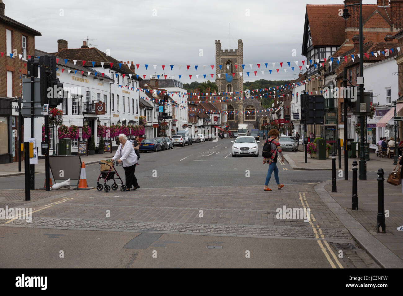 Henley on Thames Market Square Stock Photo - Alamy