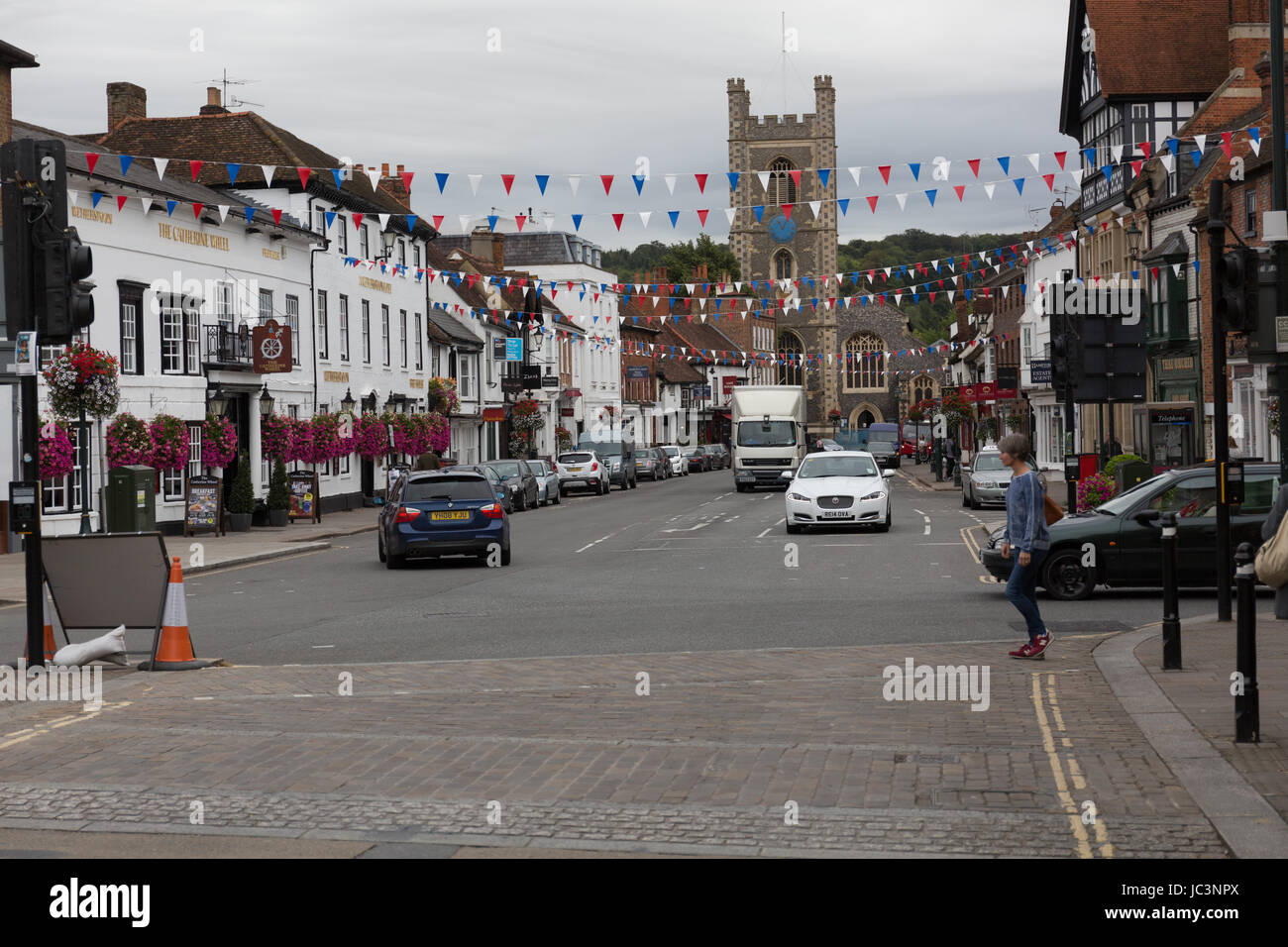 Henley on Thames Market Square Stock Photo - Alamy