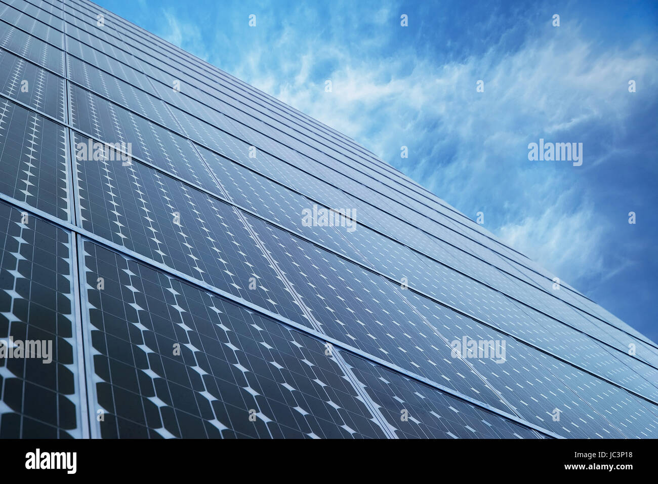 Solar Panel alternative energy technology with sky Stock Photo - Alamy