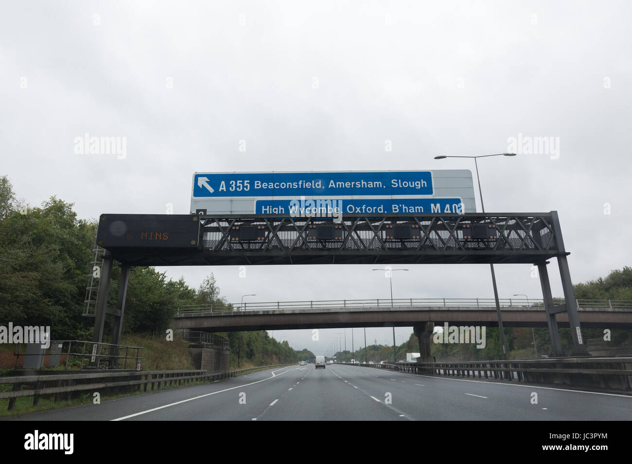 Motorway Gantry Sign High Resolution Stock Photography and Images - Alamy