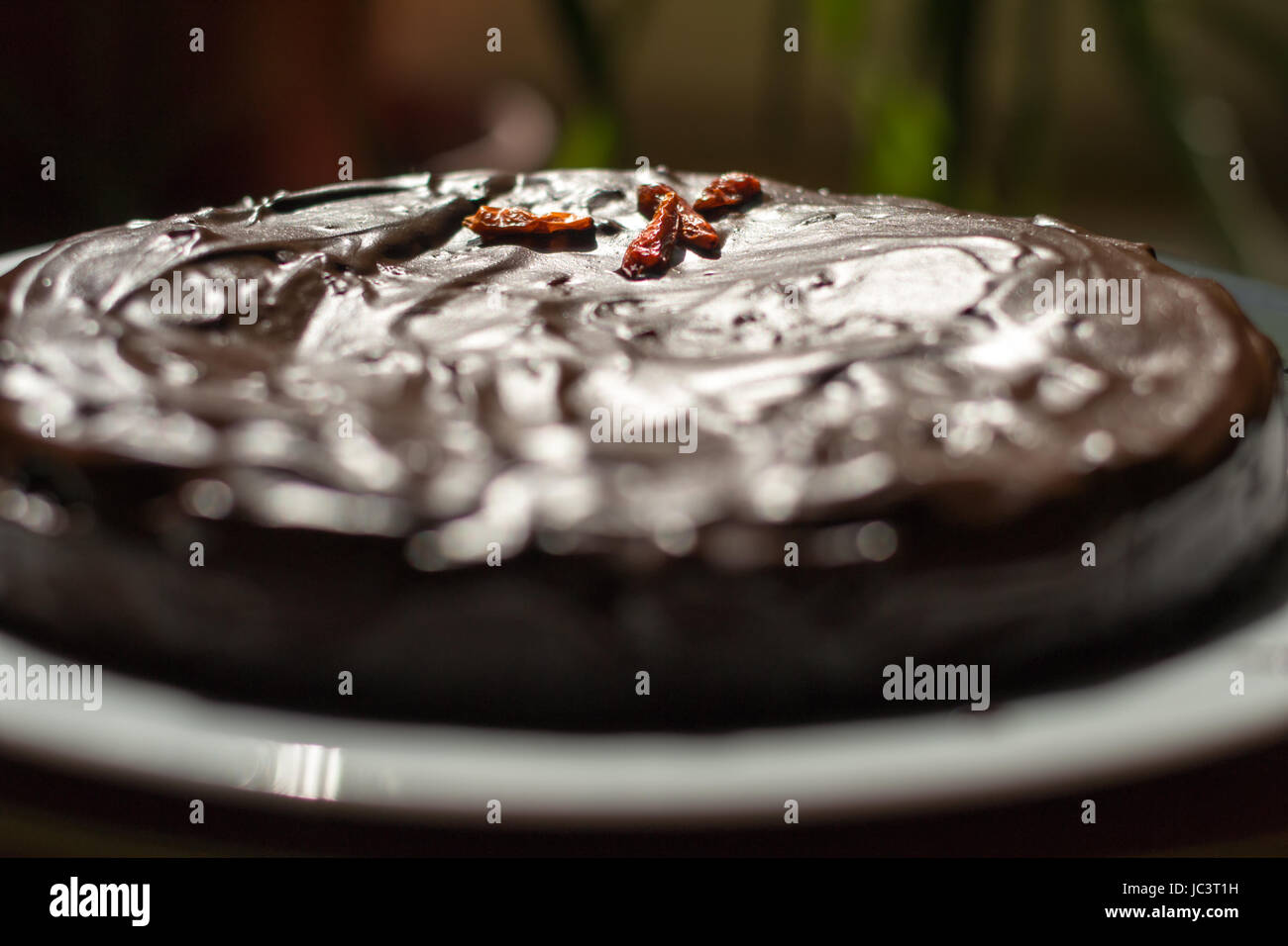 Chilli chocolate cake hi-res stock photography and images - Alamy