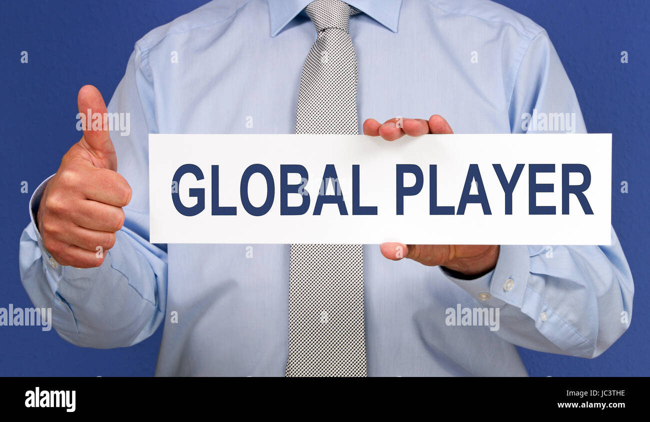 Global player hi-res stock photography and images - Alamy