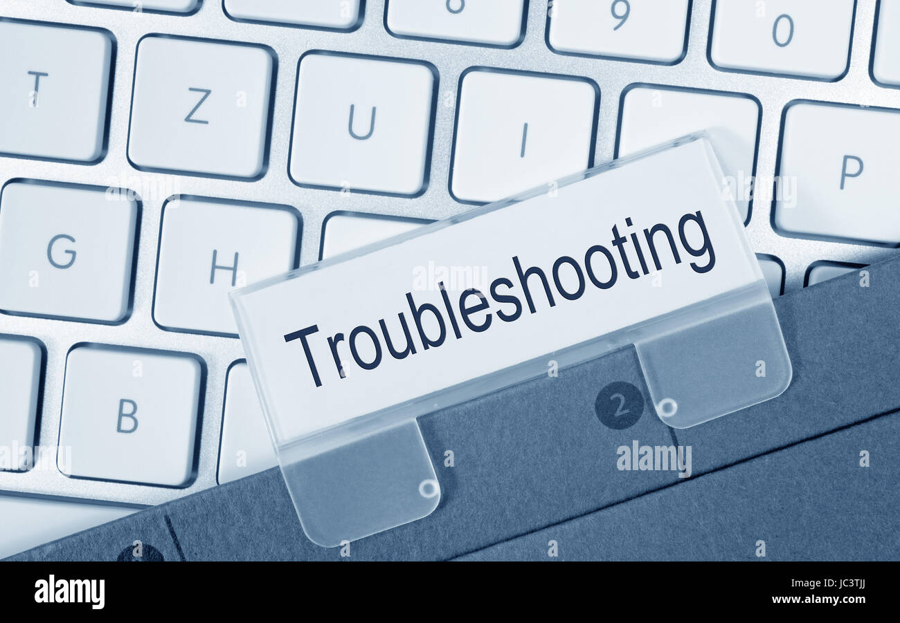Software troubleshooting hi-res stock photography and images - Alamy