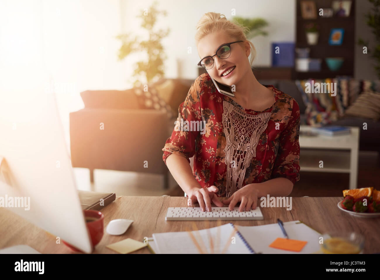 Multi tasking and demanding job Stock Photo - Alamy