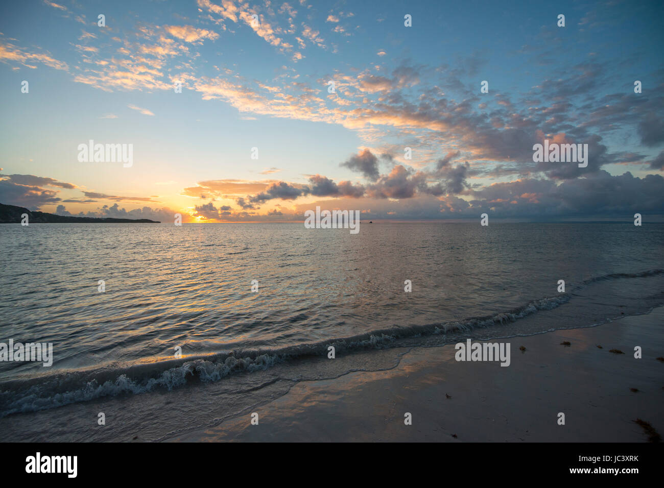 early morning at the beach Stock Photo - Alamy