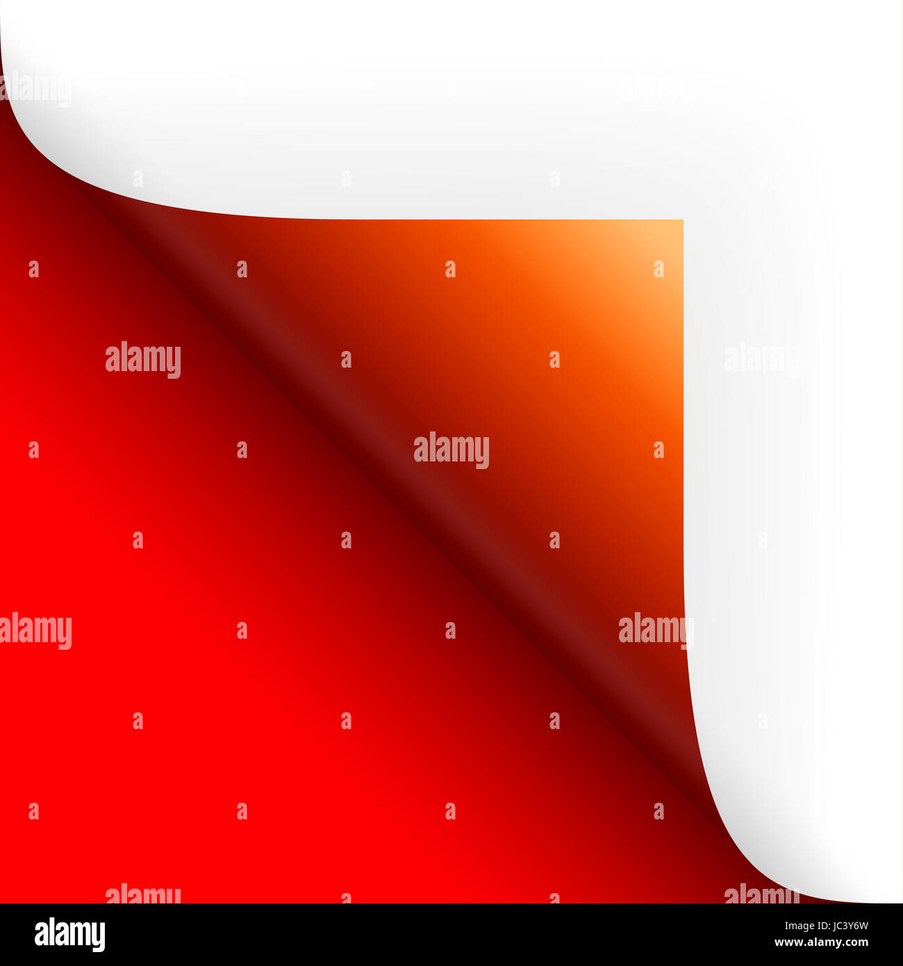 paper / side folding bottom left red Stock Photo - Alamy