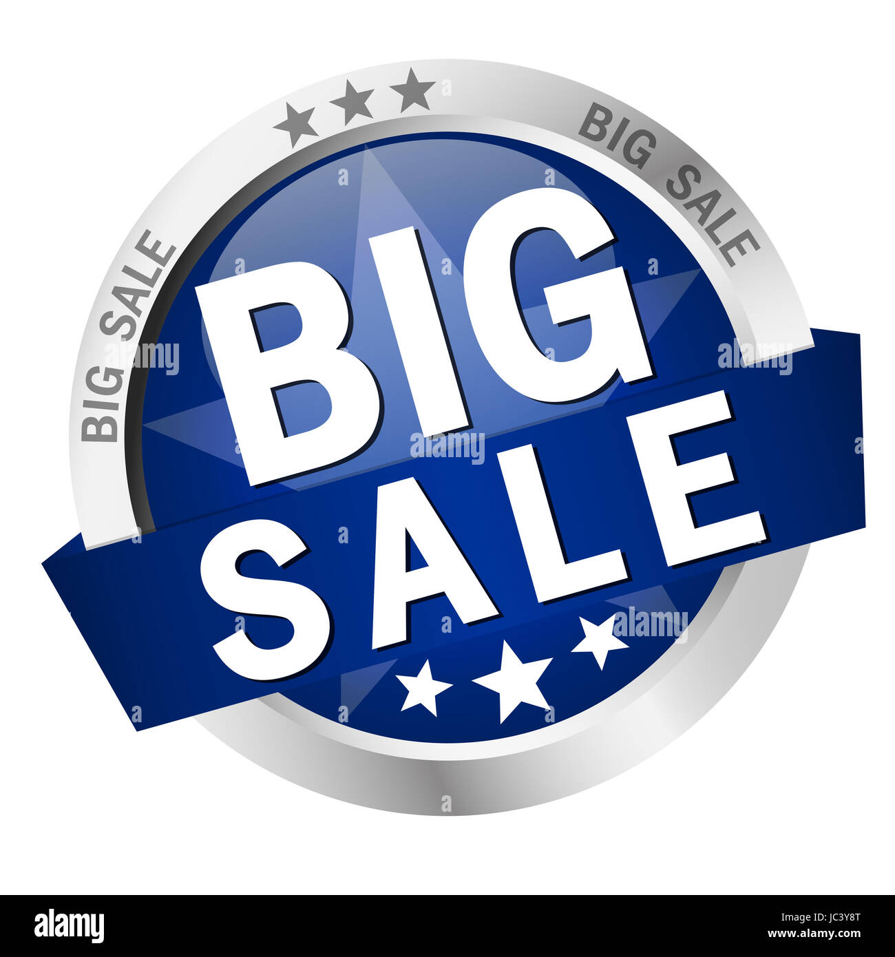 vector of colored button - big sale Stock Photo - Alamy