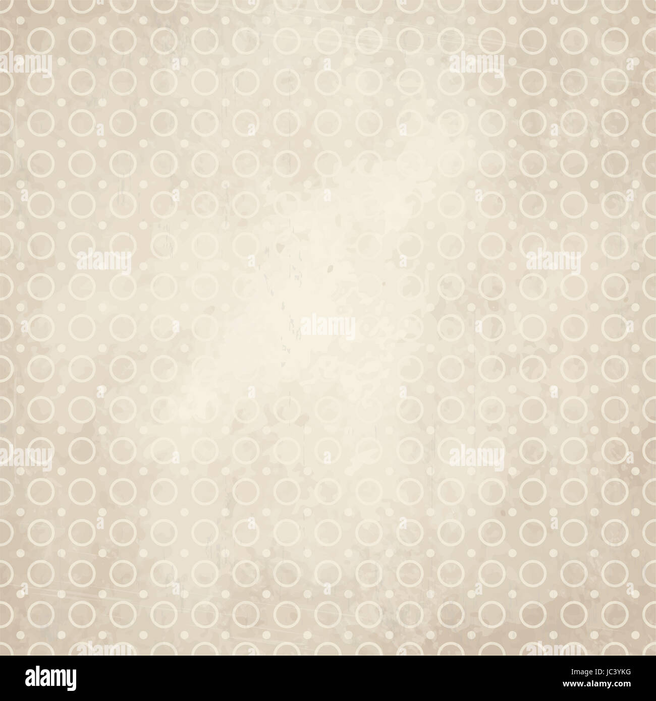 vector of old vintage paper background with circles Stock Photo - Alamy