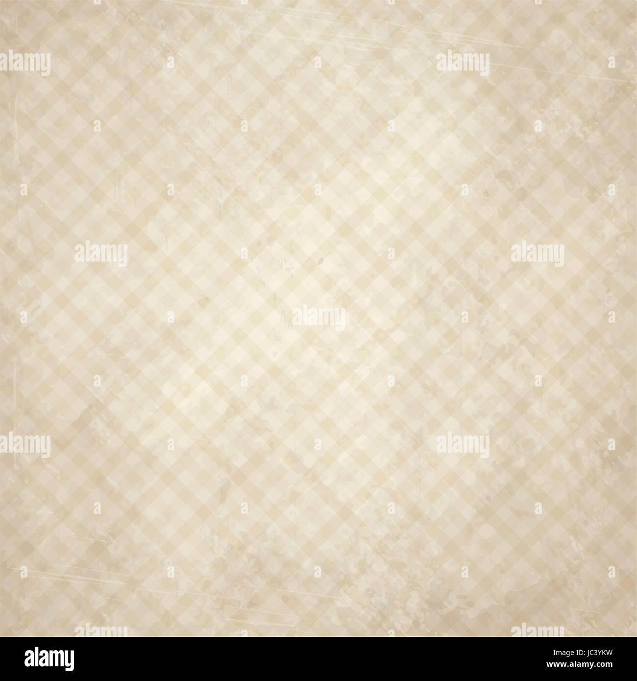 vector of old vintage paper background with checkered pattern Stock ...