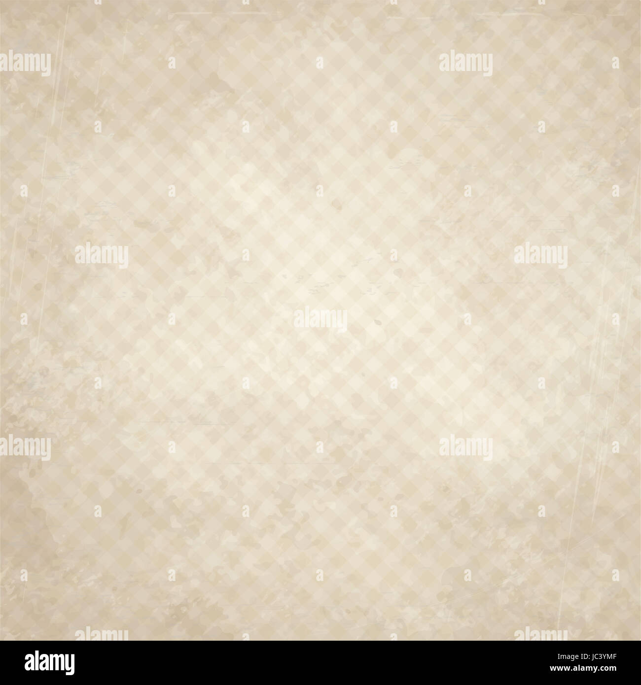 vector of old vintage paper background with checkered pattern Stock ...