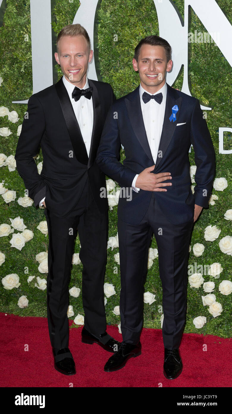 New York, NY USA - June 11, 2017: Justin Paul and Benj Pasek attend ...