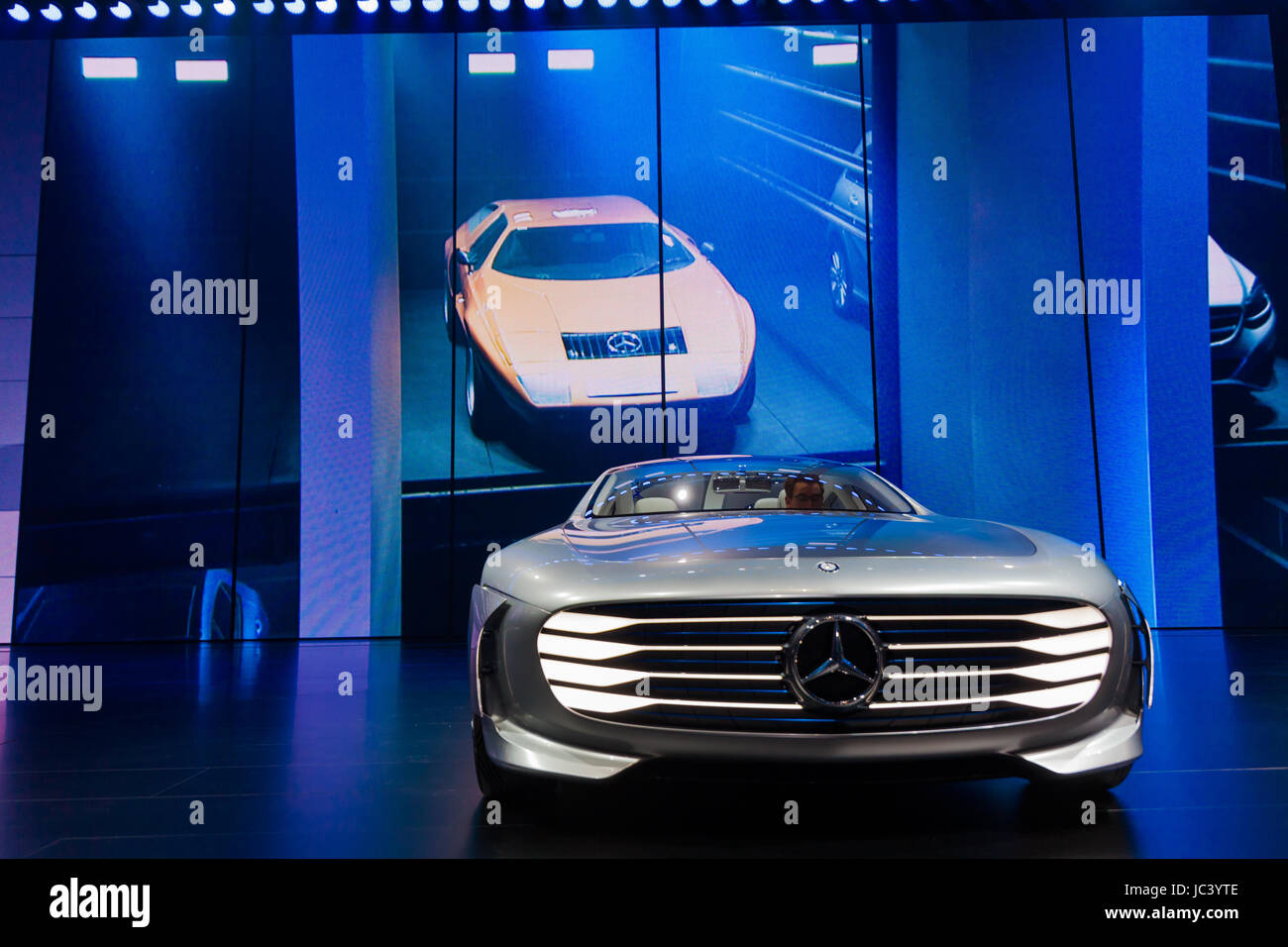 FRANKFURT - SEPTEMBER 23: Mercedes-Benz Concept IAA shown at the 66th ...