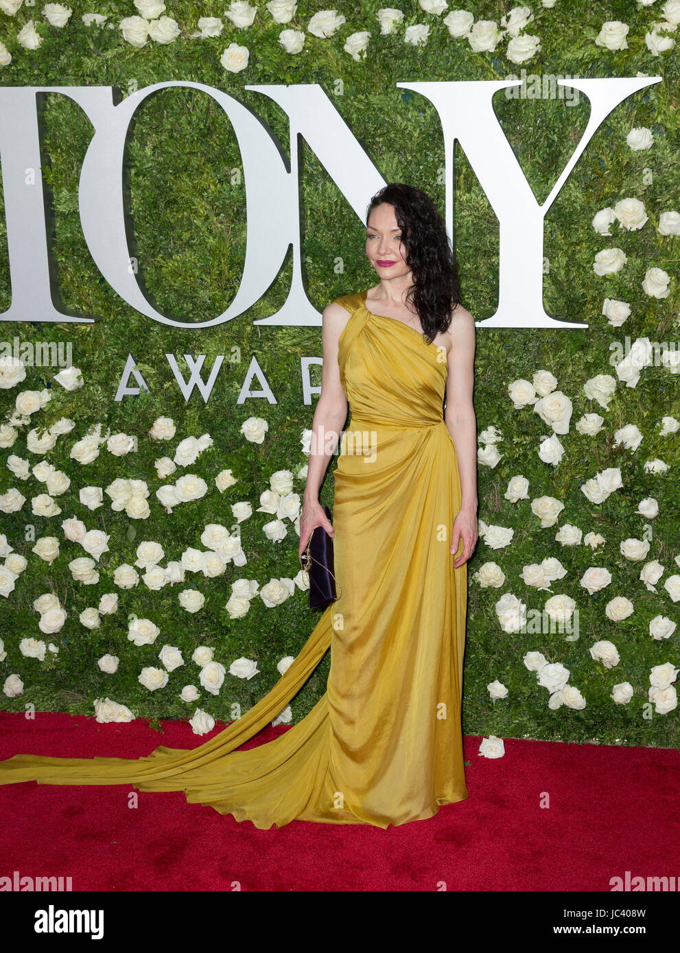 New York, NY USA - June 11, 2017: Katrina Lenk attends Tony awards 2017 ...