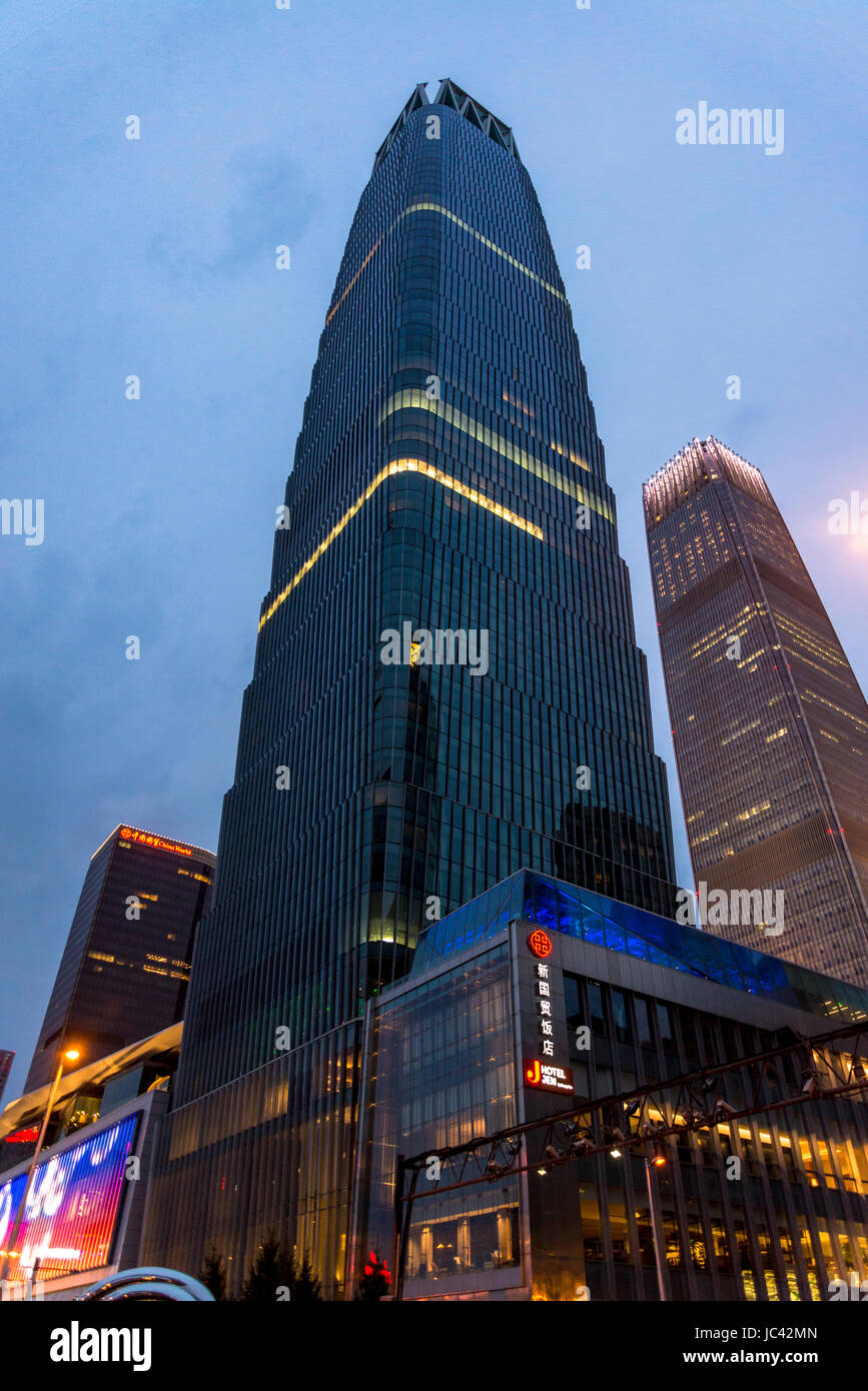 Modern architecture, Beijing Central Business District, Beijing, China ...