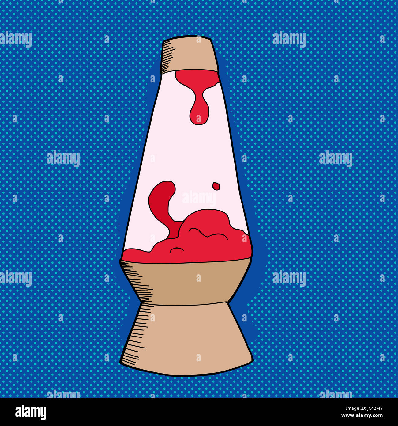 Blue lava lamp hi-res stock photography and images - Alamy