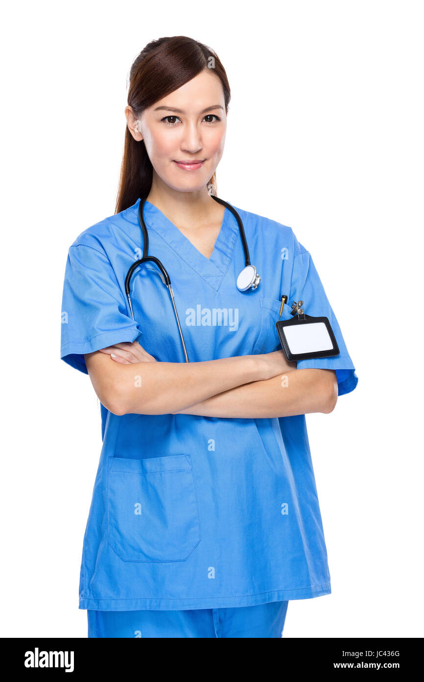 Asian female medical doctor Stock Photo - Alamy