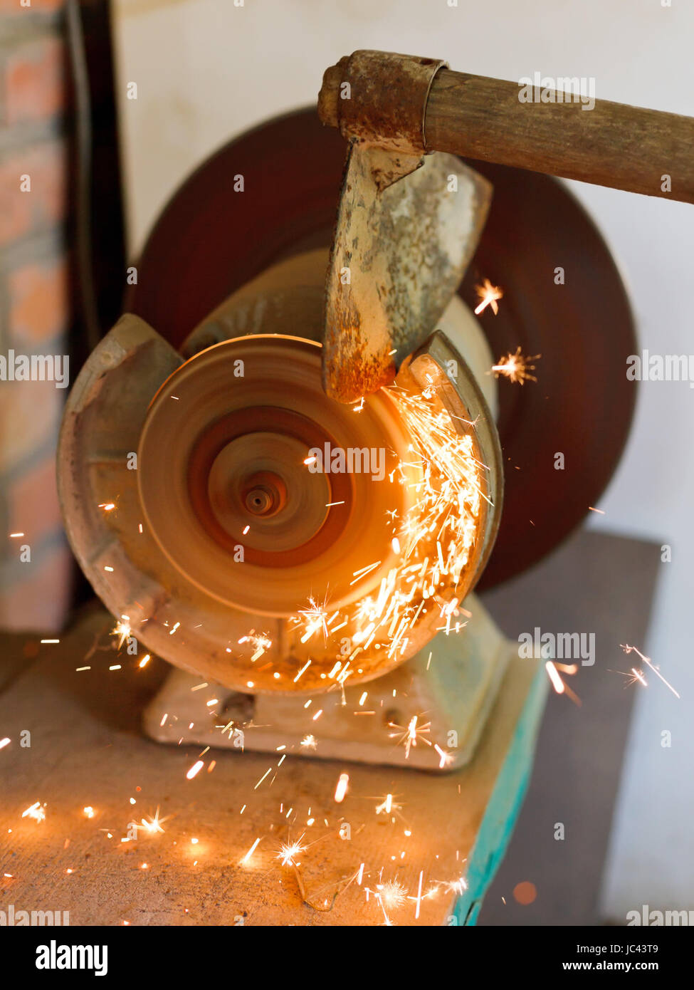 Sharpening chopper hi-res stock photography and images - Alamy