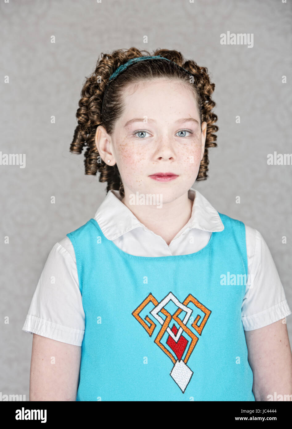 Irish girl with freckles hi-res stock photography and images - Alamy