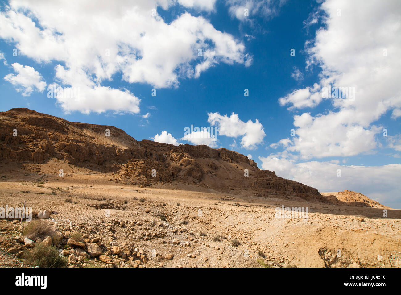 Desert landscape close to the dead sea, Israel Stock Photo - Alamy