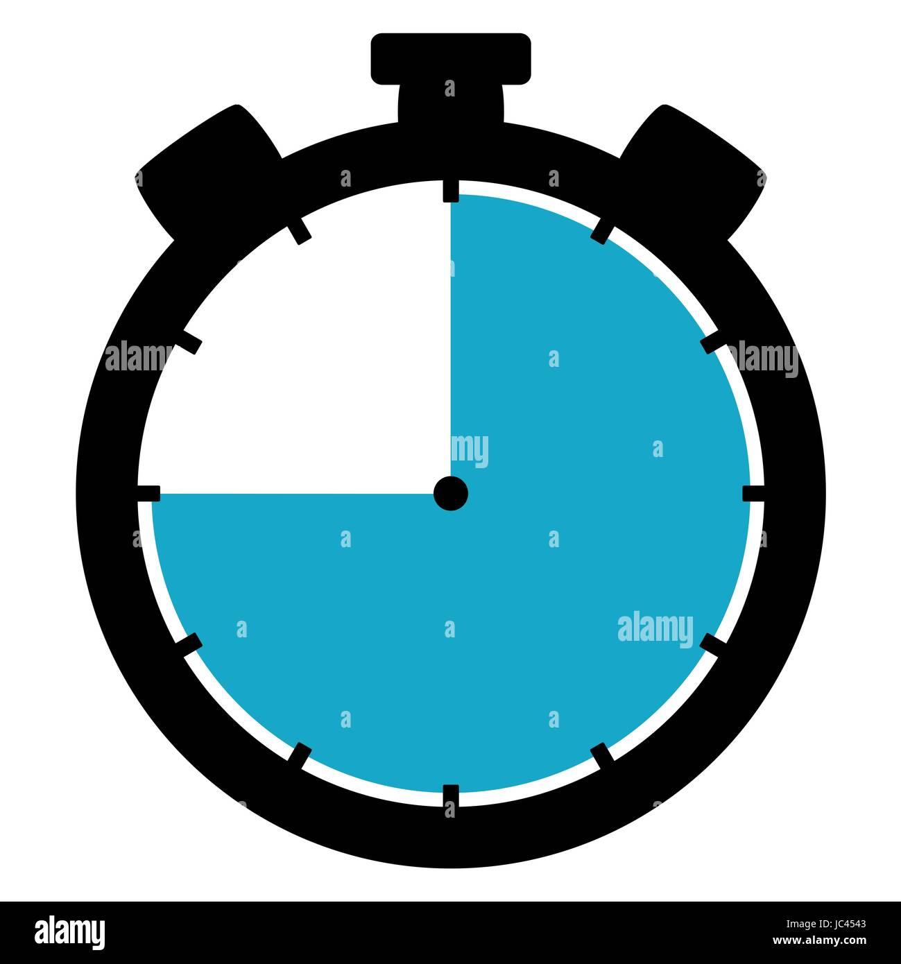 stopwatch time: 45 seconds / 45 minutes / 9 hours Stock Photo - Alamy