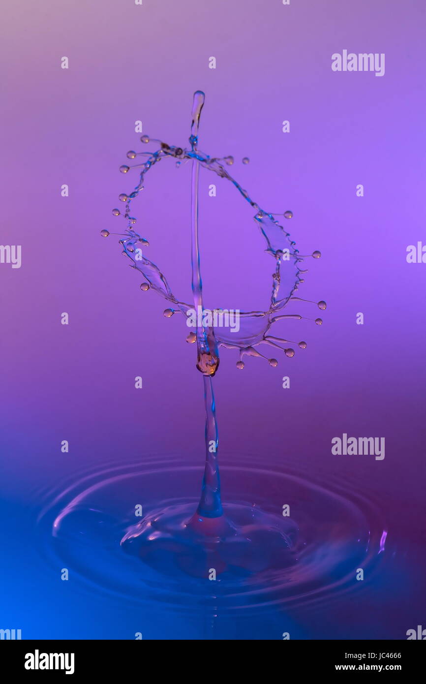 drop art - liquid type Stock Photo - Alamy