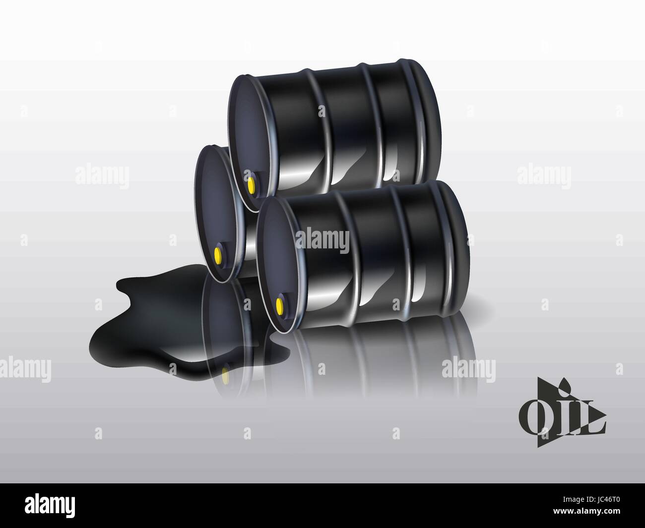 Oil petroleum barrels on Stock Vector Images - Alamy